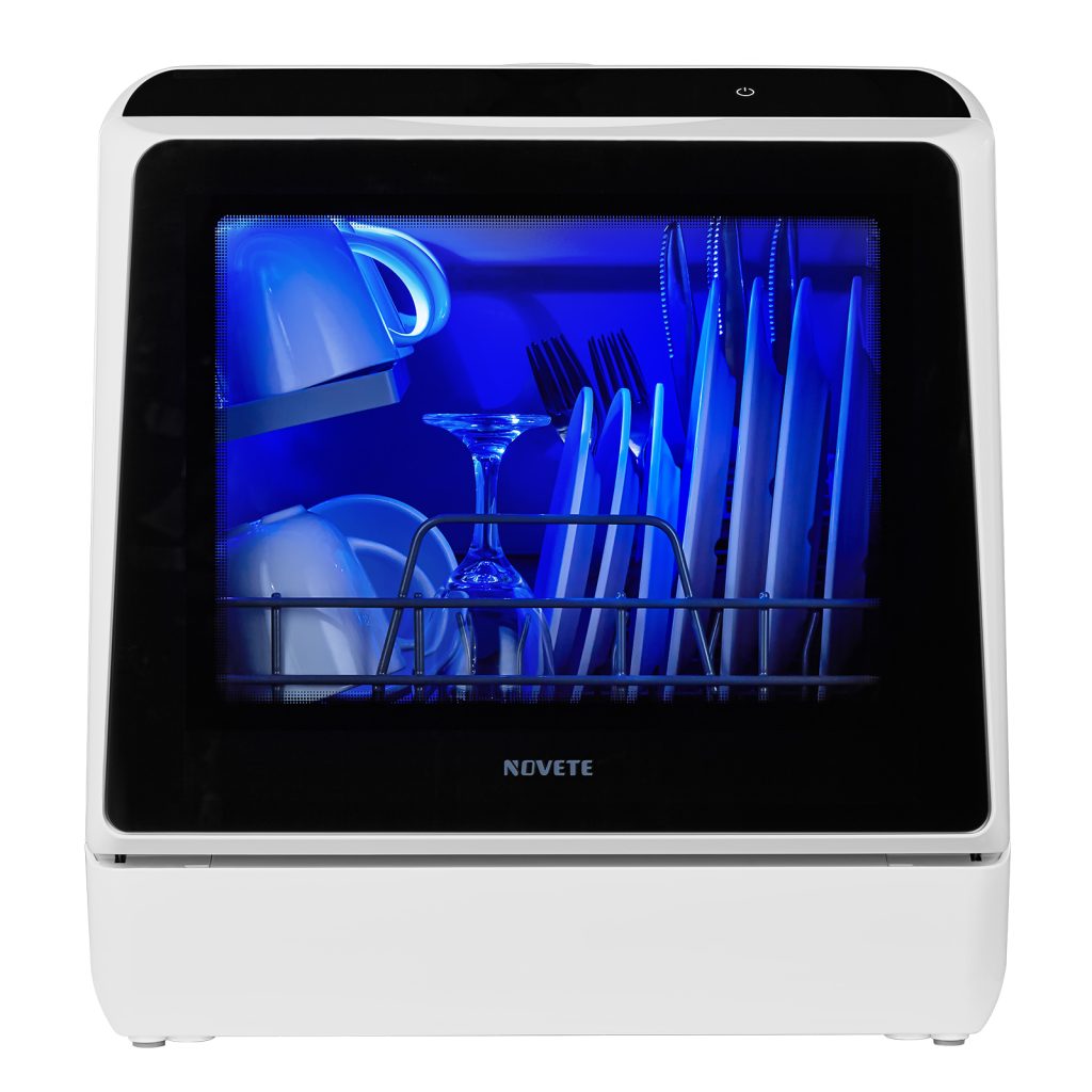 NOVETE Countertop Dishwasher TDQR01, Compact Dishwasher with 5L Built ...