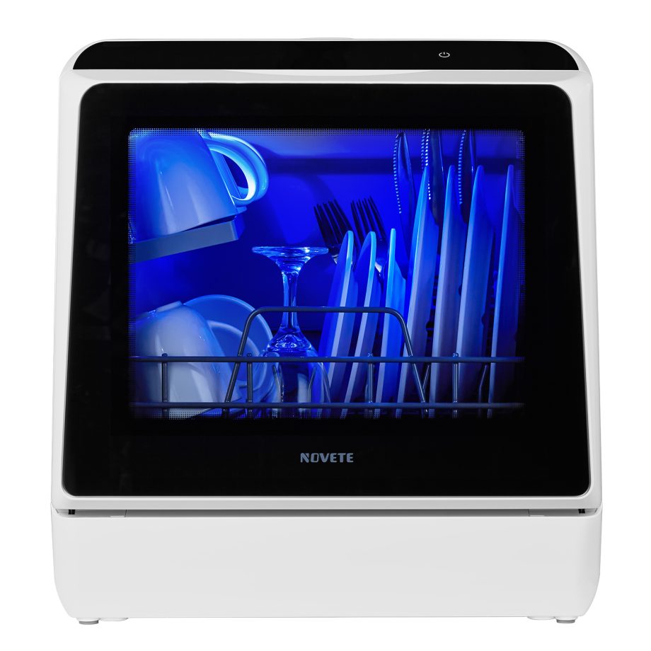 NOVETE Countertop Dishwasher TDQR01, Compact Dishwasher with 5L Built ...
